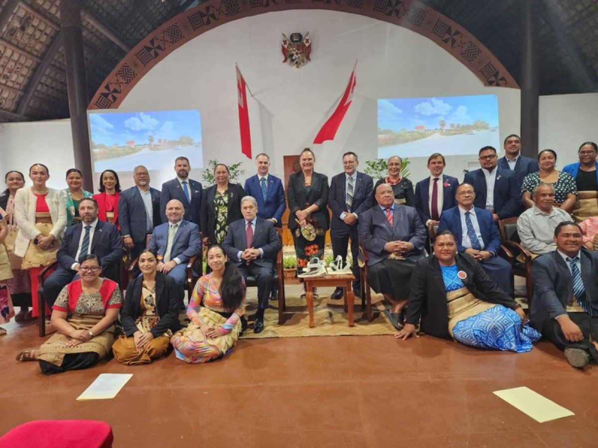 New Zealand Deputy Prime Minister Unveils Design for Tonga’s New ...